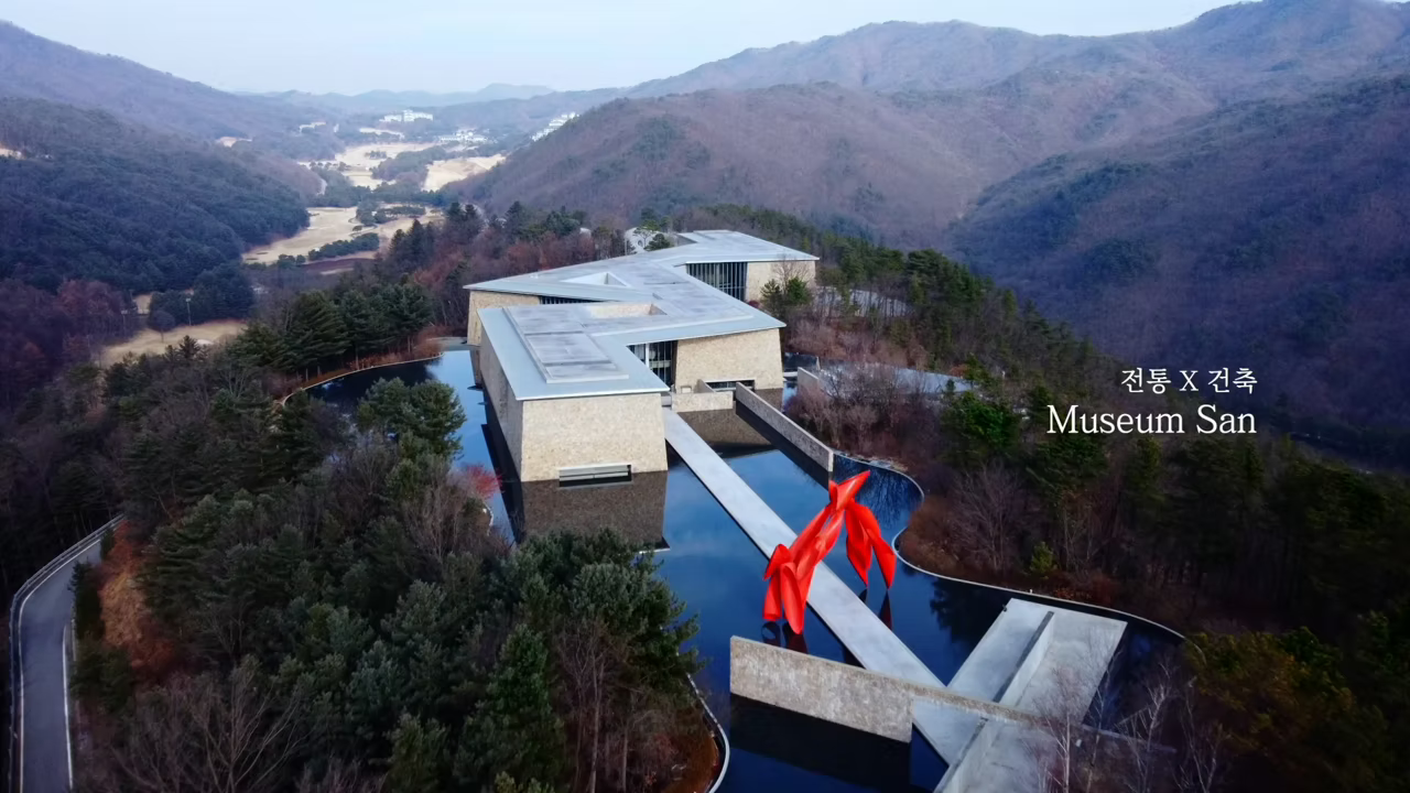 전통X건축 뮤지엄산 홍보영상 - 비드폴리오 VIDFOLIO %https://youtu.be/XJHPw5RbR0U