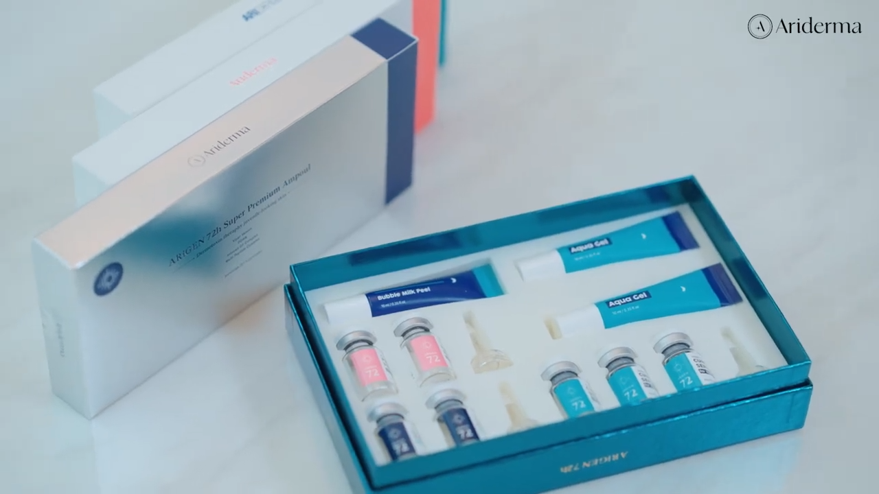 에스테틱 브랜드 아리더마 제품 홍보영상 - 비드폴리오 VIDFOLIO %https://youtu.be/XJHPw5RbR0U